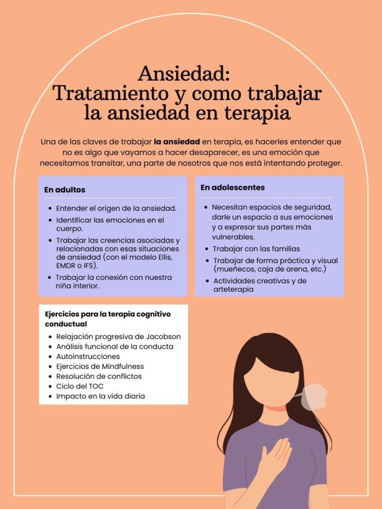 Ansiedad: Tratamiento y como trabajar la ansiedad en terapia | Eunip